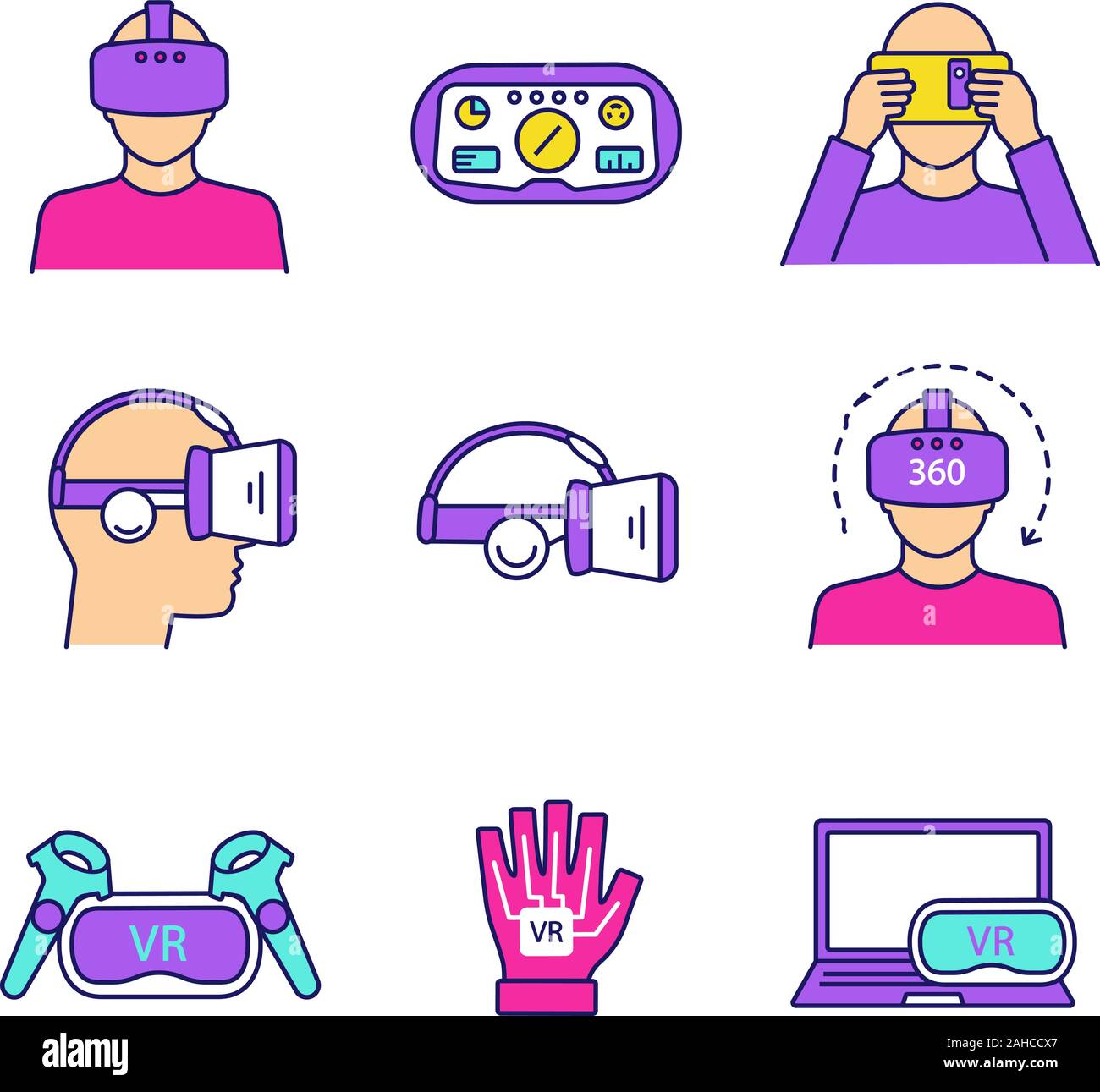 Electronic devices illust hi-res stock photography and images - Alamy