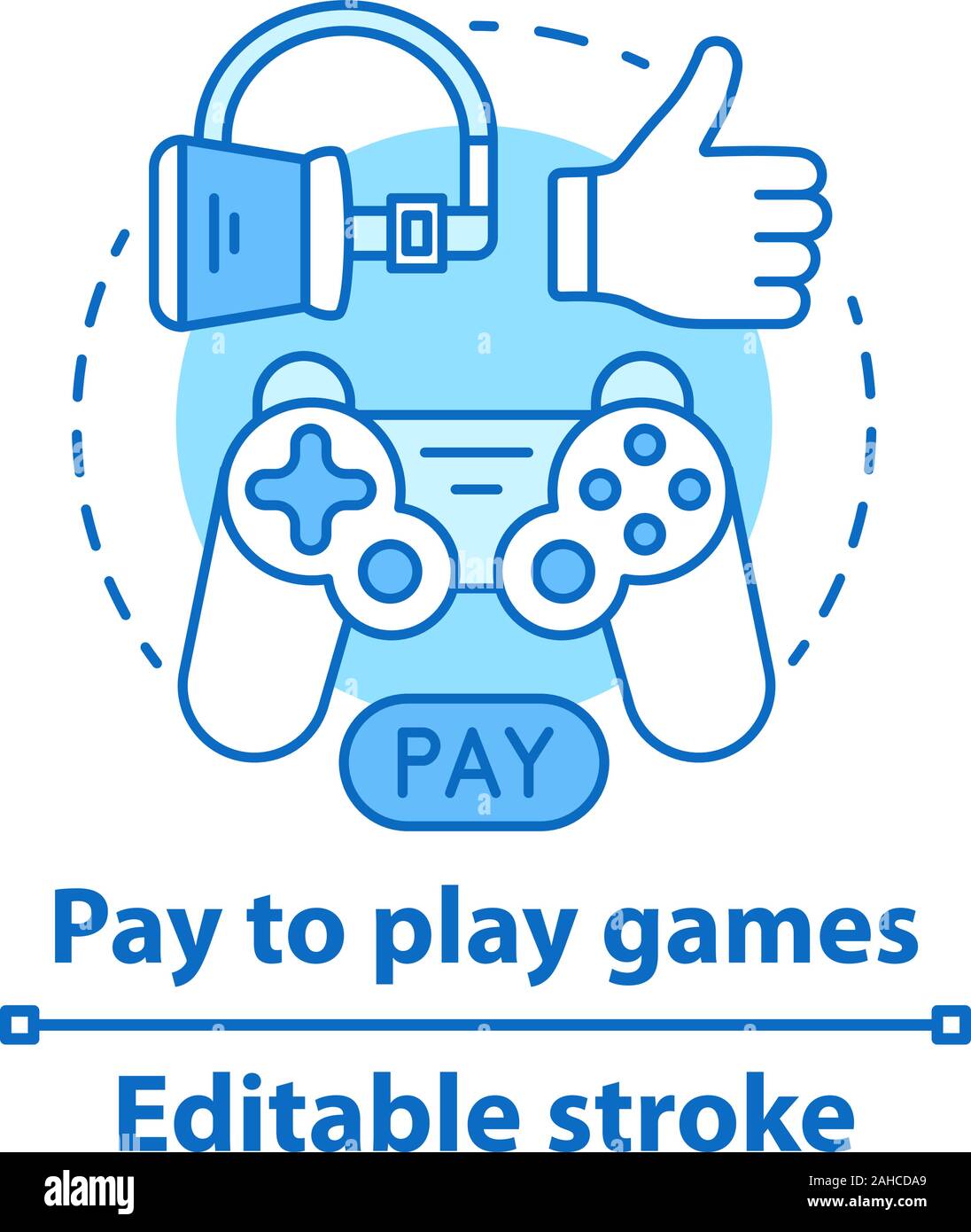 Pay for play Stock Vector Images - Alamy
