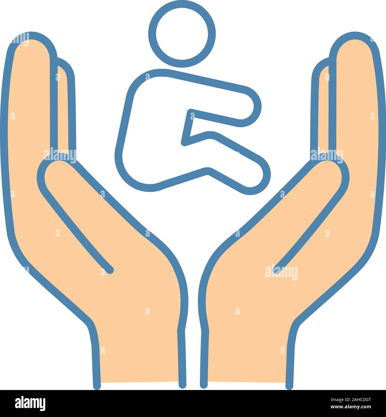 Child children drawing orphanage Stock Vector Images - Alamy