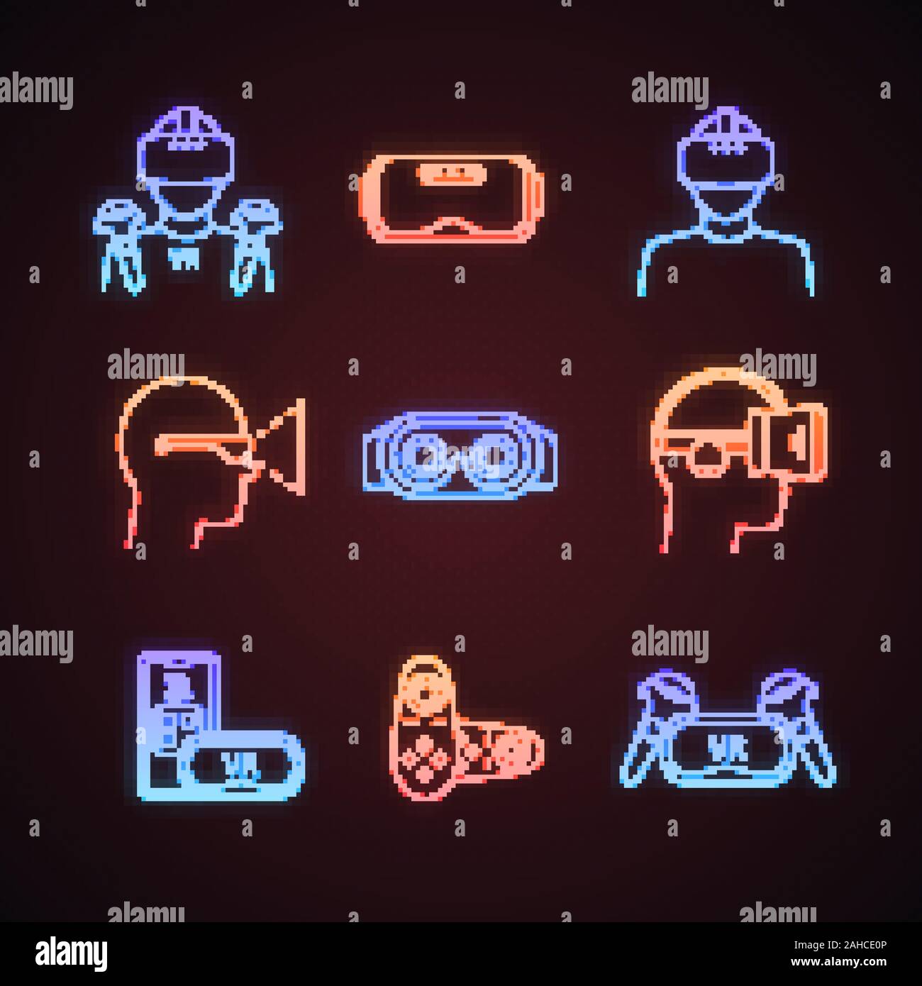 Vr headsets Stock Vector Images - Alamy