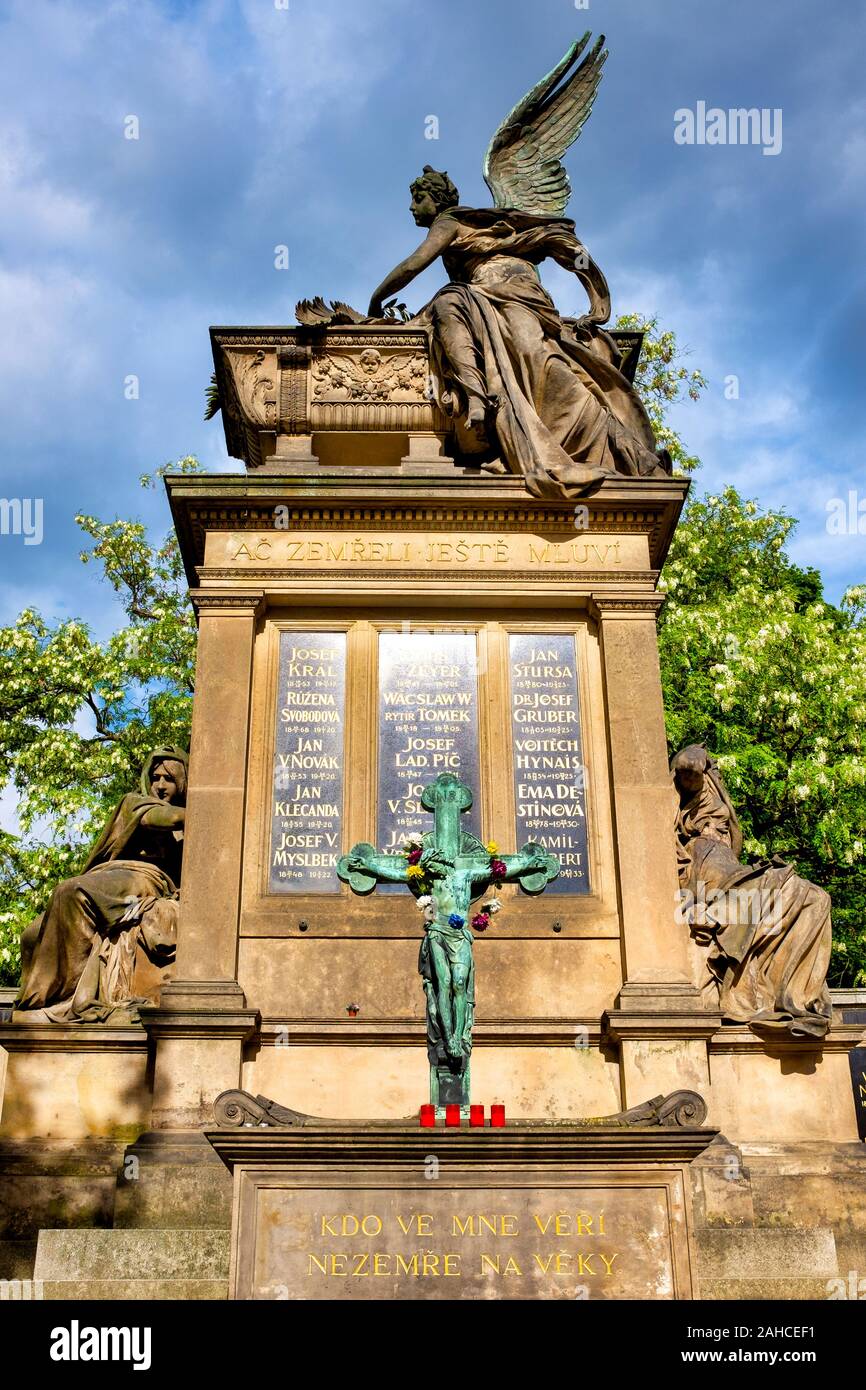 Slavín is a tomb at the Vyšehrad Cemetery in Prague. Many notable Czech ...