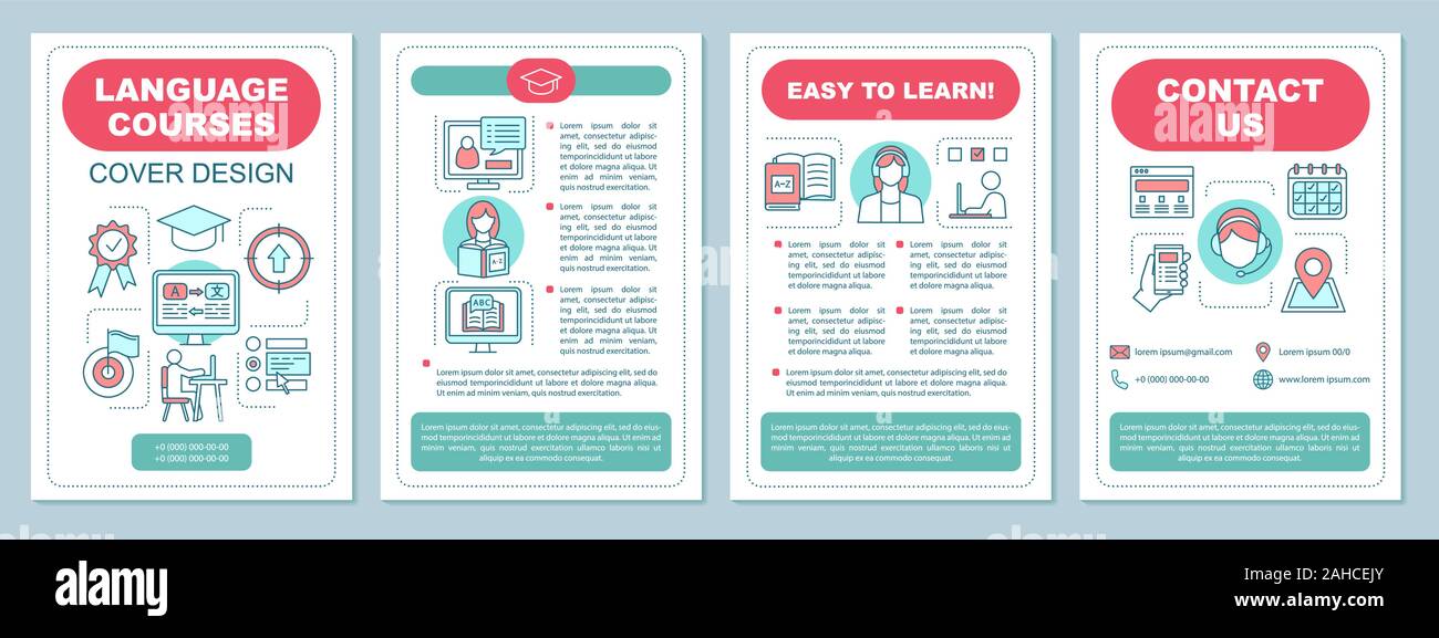 Foreign Language Brochure For School Brochures & Forms Bell