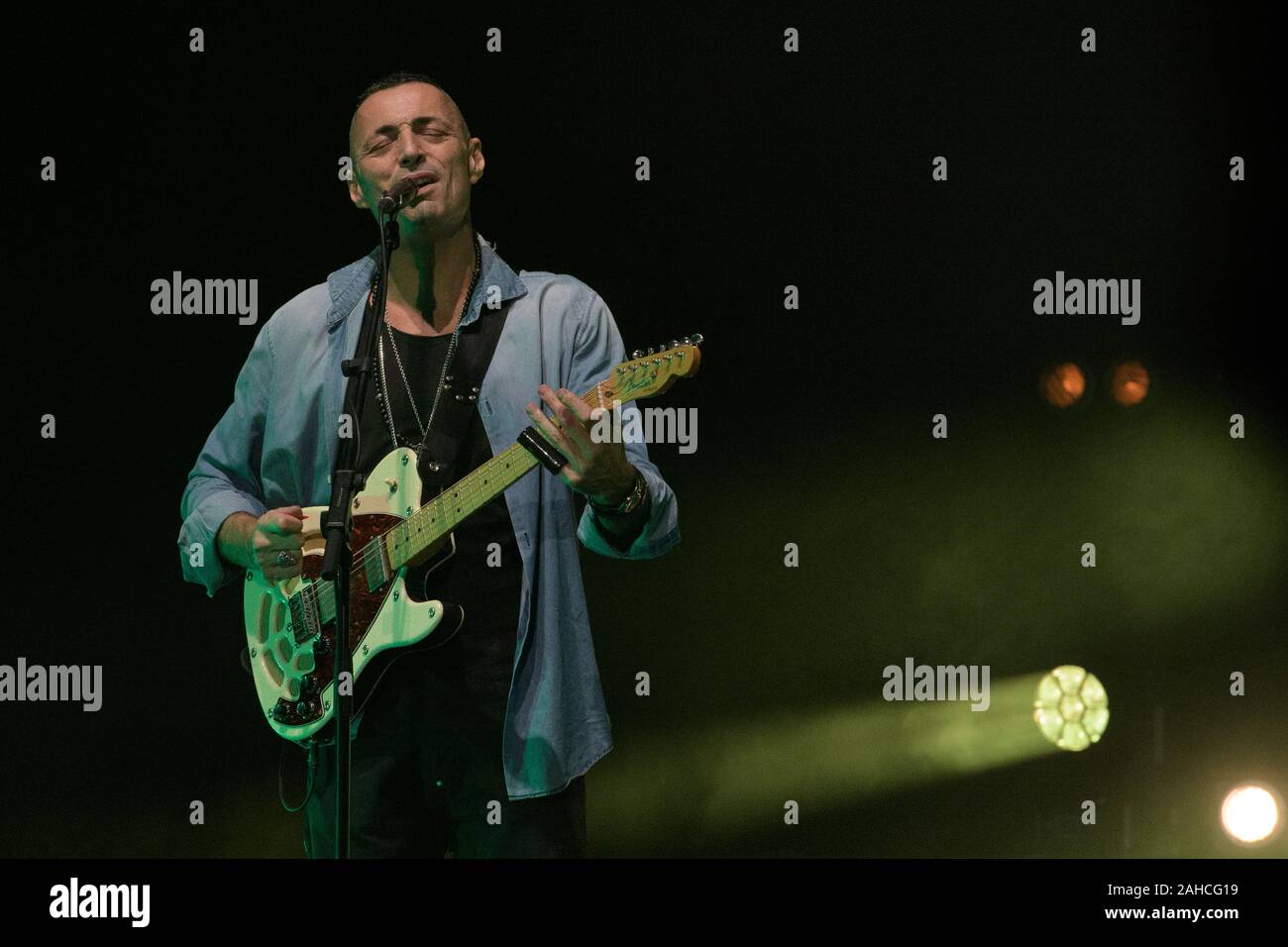 Rome, Italy. 27th Dec, 2019. Second date of the tour "In Missione per ...