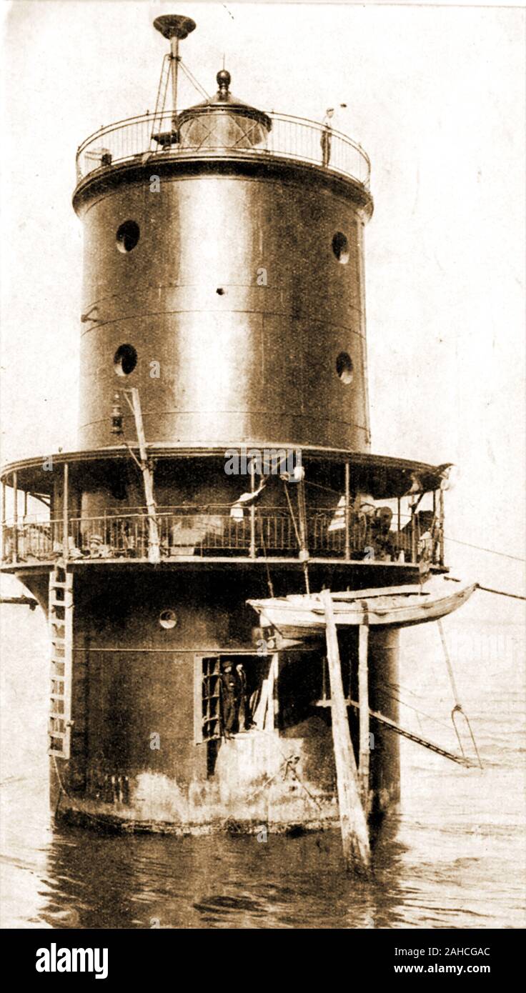 Caisson lighthouses hi-res stock photography and images - Alamy