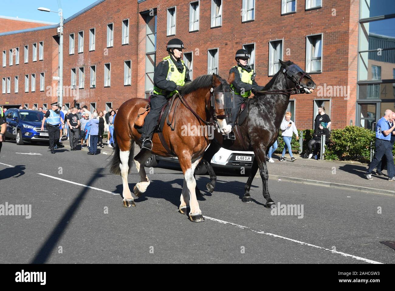 Police scotland mounted section hi-res stock photography and images - Alamy
