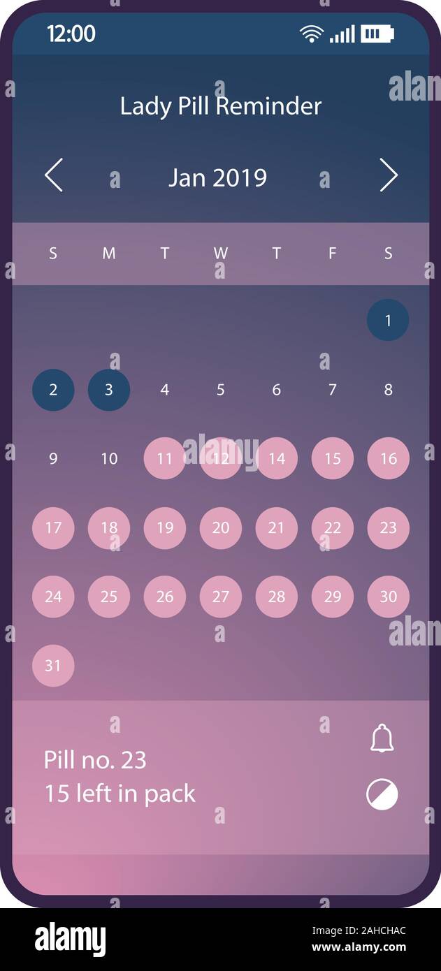 Contraceptive app Cut Out Stock Images & Pictures - Alamy