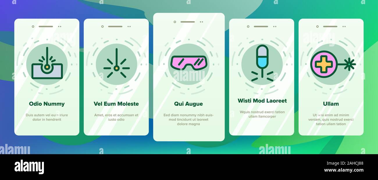 Eye laser beam Stock Vector Images - Alamy