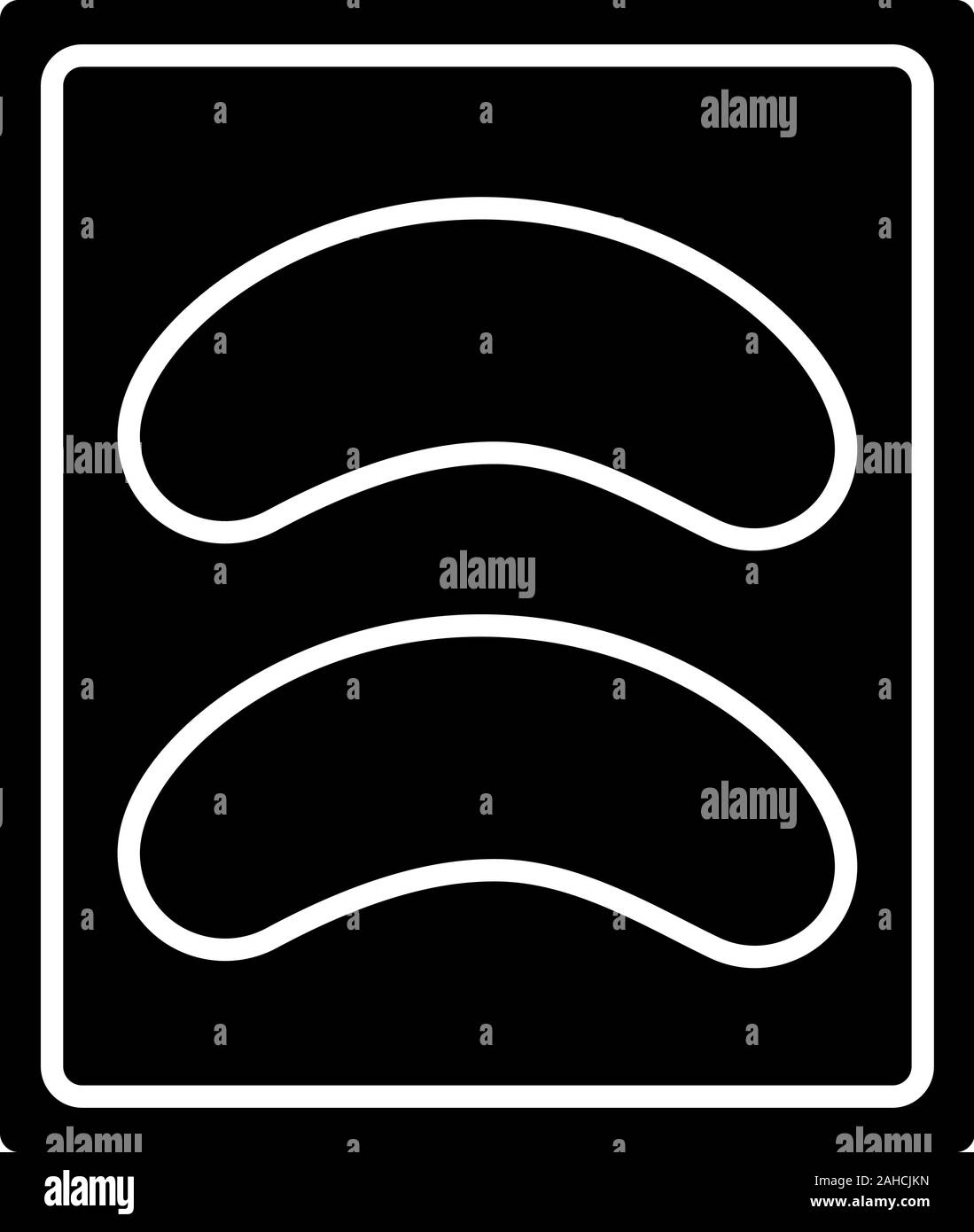 Under eye patch Black and White Stock Photos & Images - Alamy