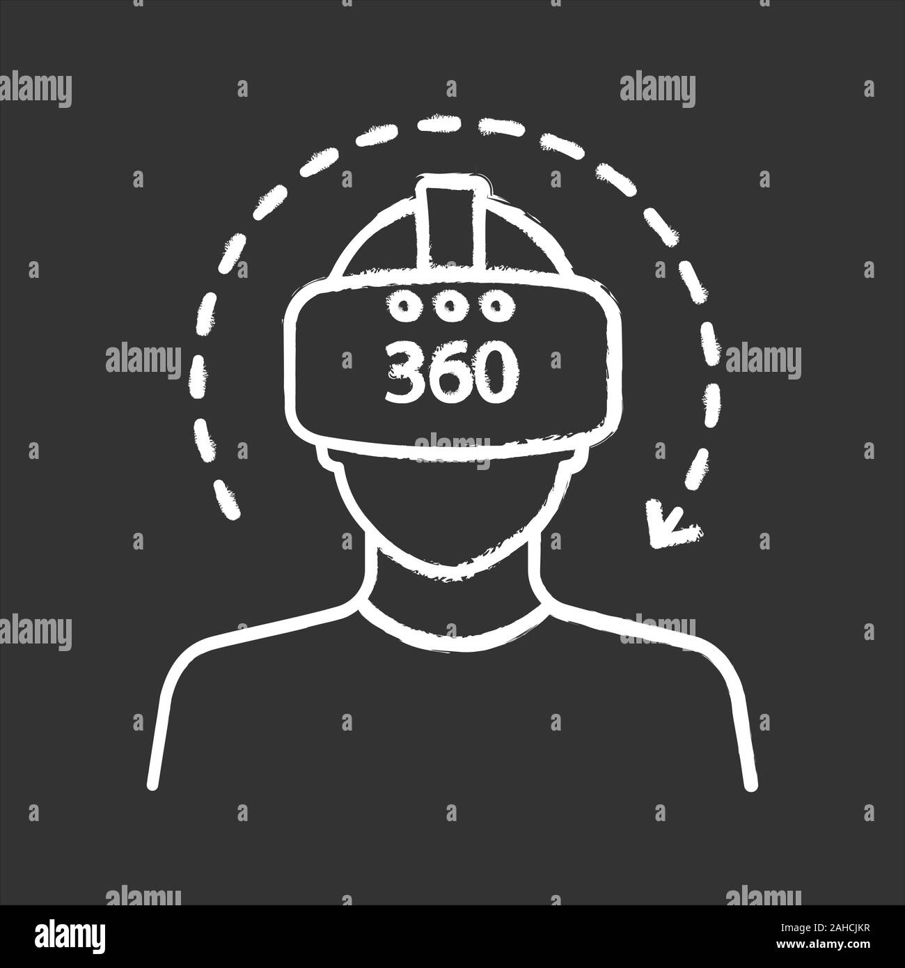 360 degree v Stock Vector Images - Alamy