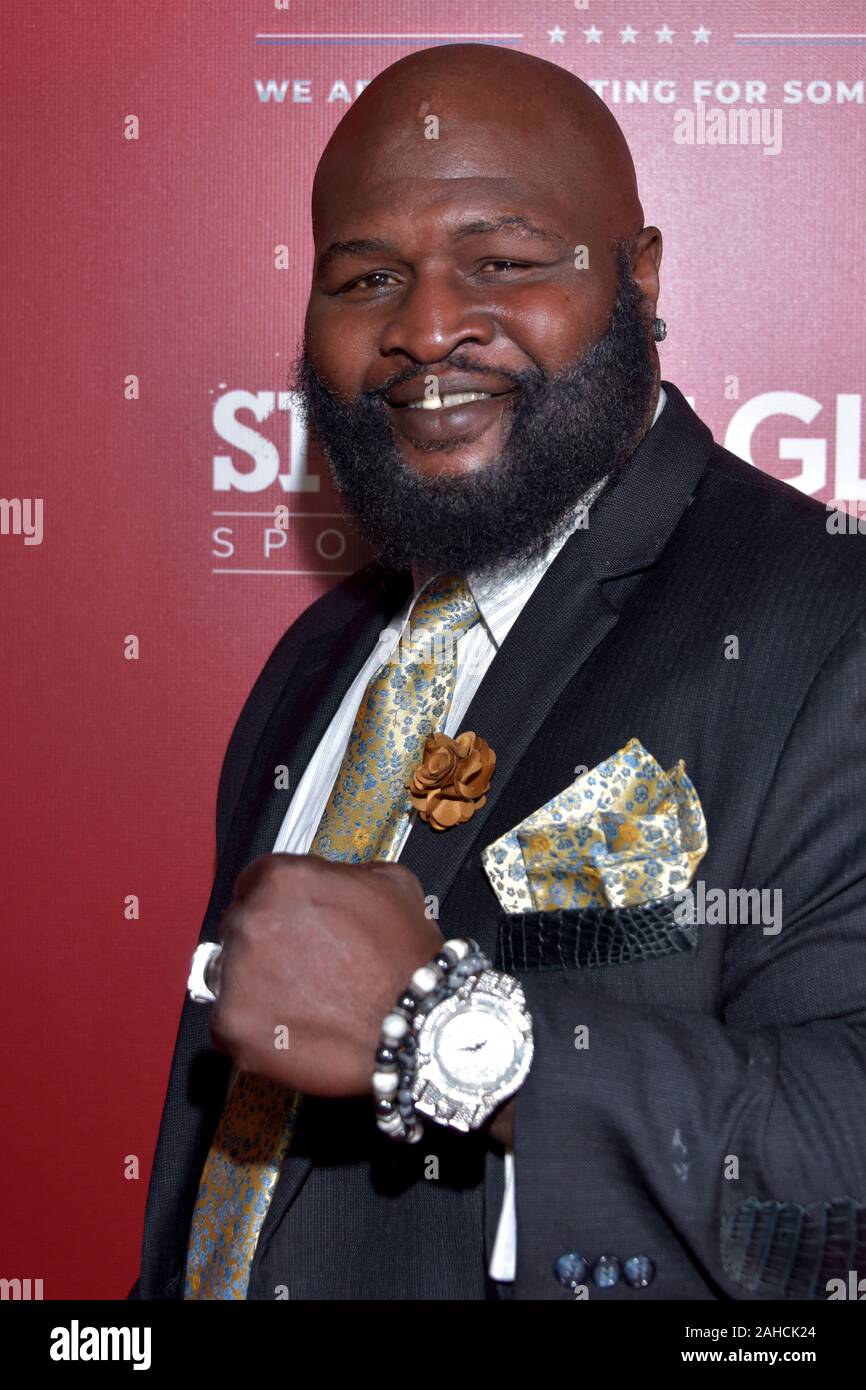 HOLLYWOOD, CA - DECEMBER 19: James Toney (Lights Out) arrives for the ...