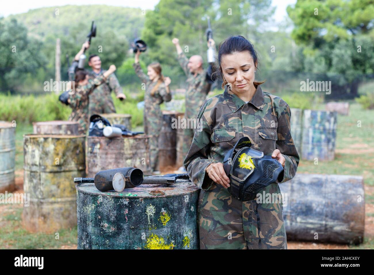 Loss game pointing hi-res stock photography and images - Alamy