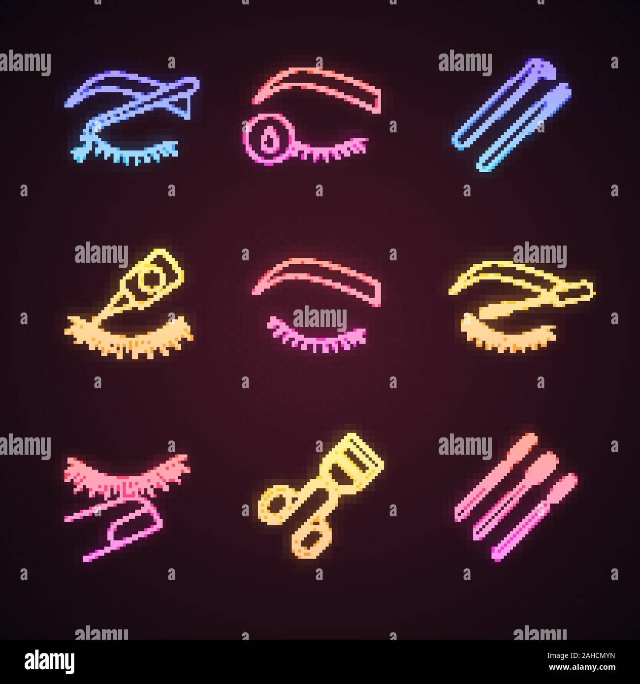 Lash cluster Stock Vector Images - Alamy