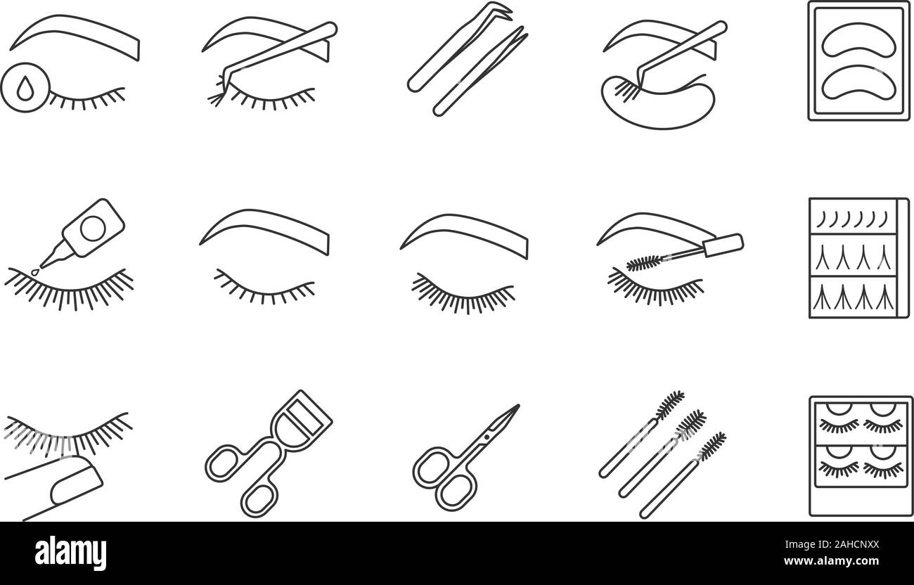 Lash cluster Stock Vector Images - Alamy