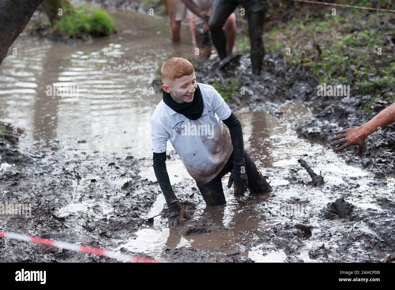 Shropshire mud run race hi-res stock photography and images - Alamy