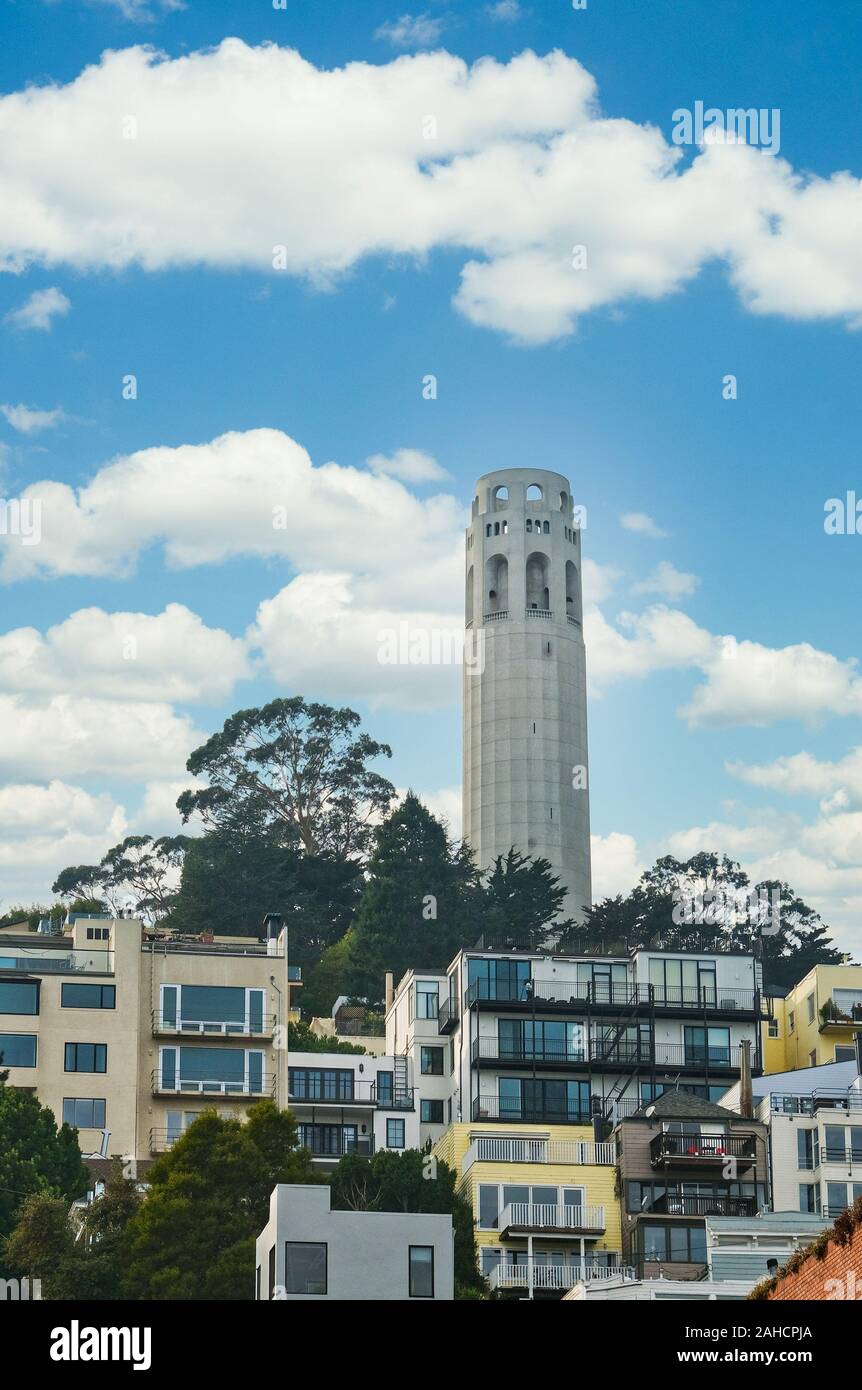 Coit building hi-res stock photography and images - Alamy