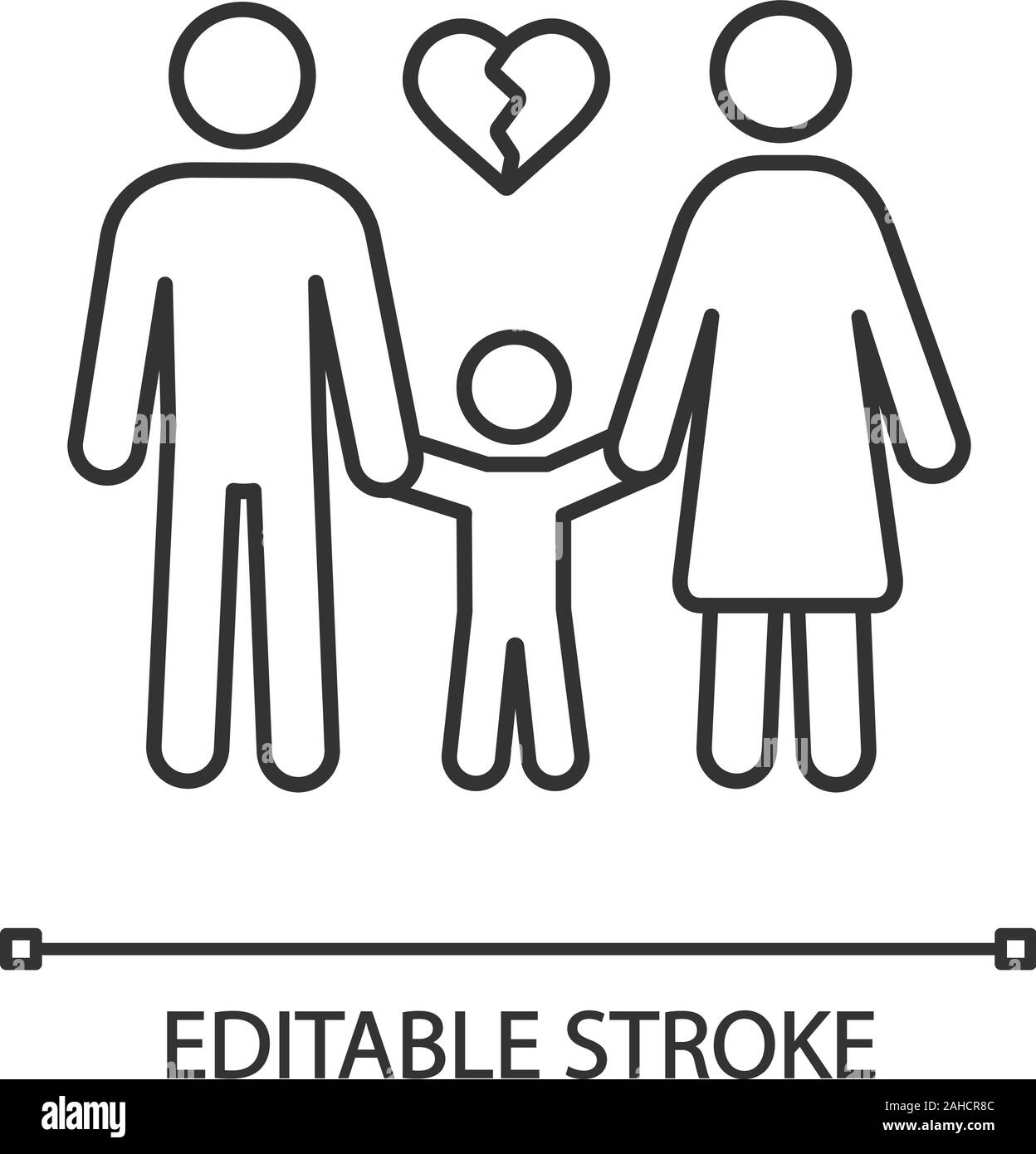 Joint custody Stock Vector Images - Alamy