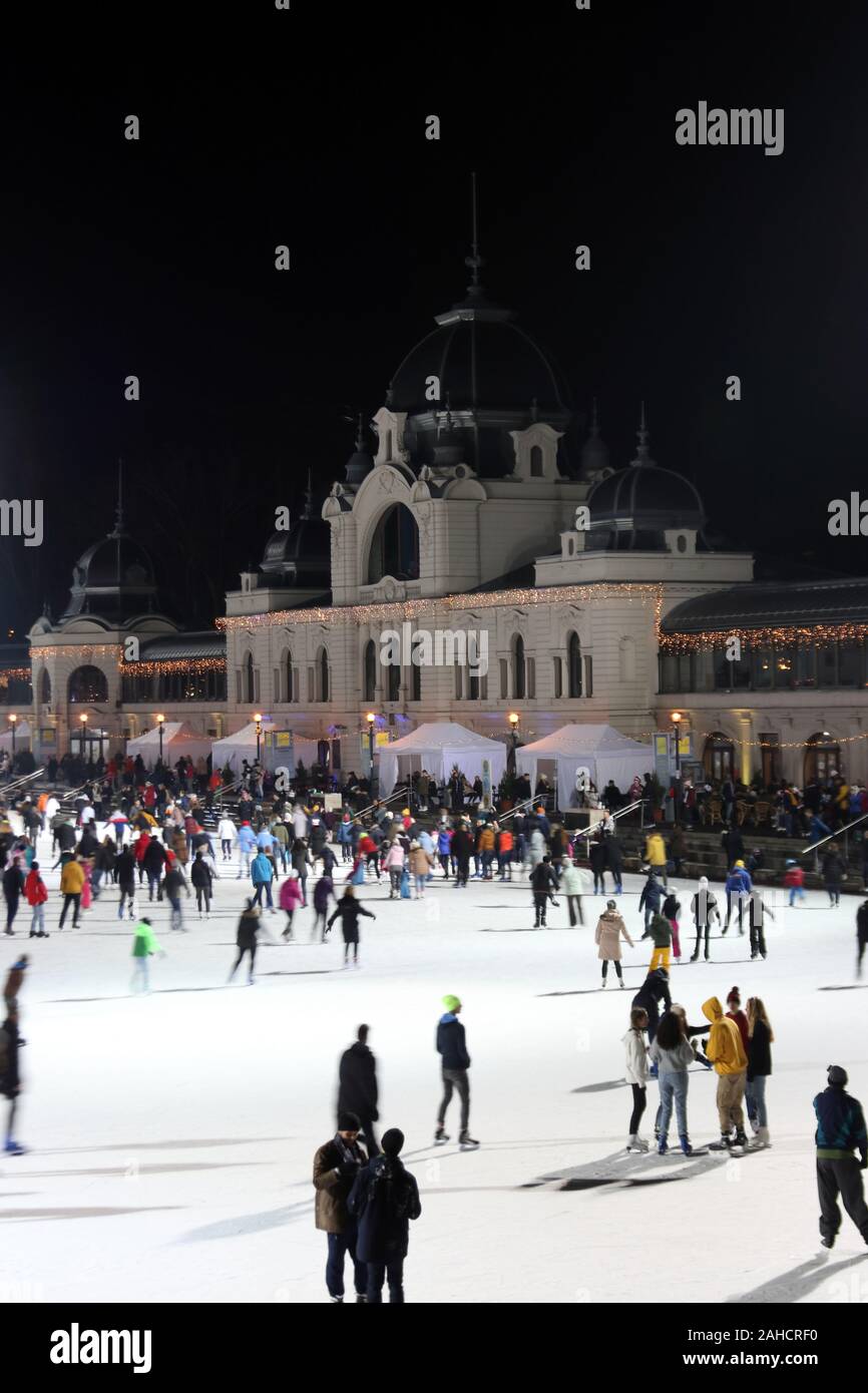 City park ice rink budapest hi-res stock photography and images - Alamy