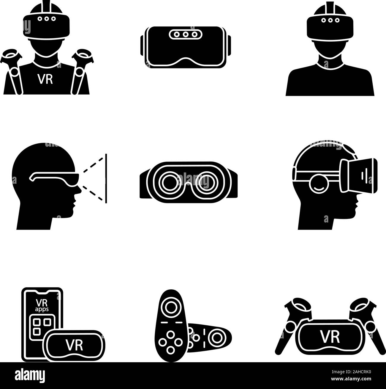 Vr headsets Black and White Stock Photos & Images - Alamy