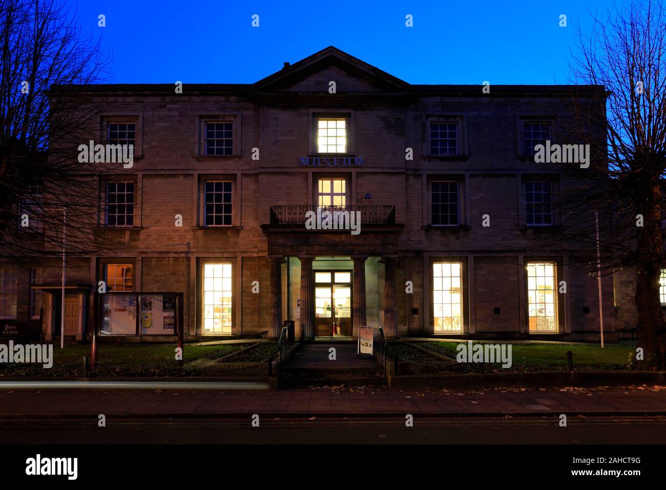 Exterior of Peterborough Museum, Peterborough City, Cambridgeshire ...