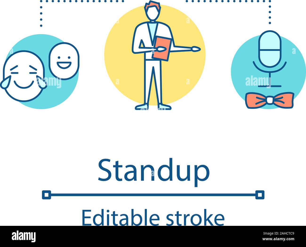 Standup comedy vector vectors hi-res stock photography and images - Alamy