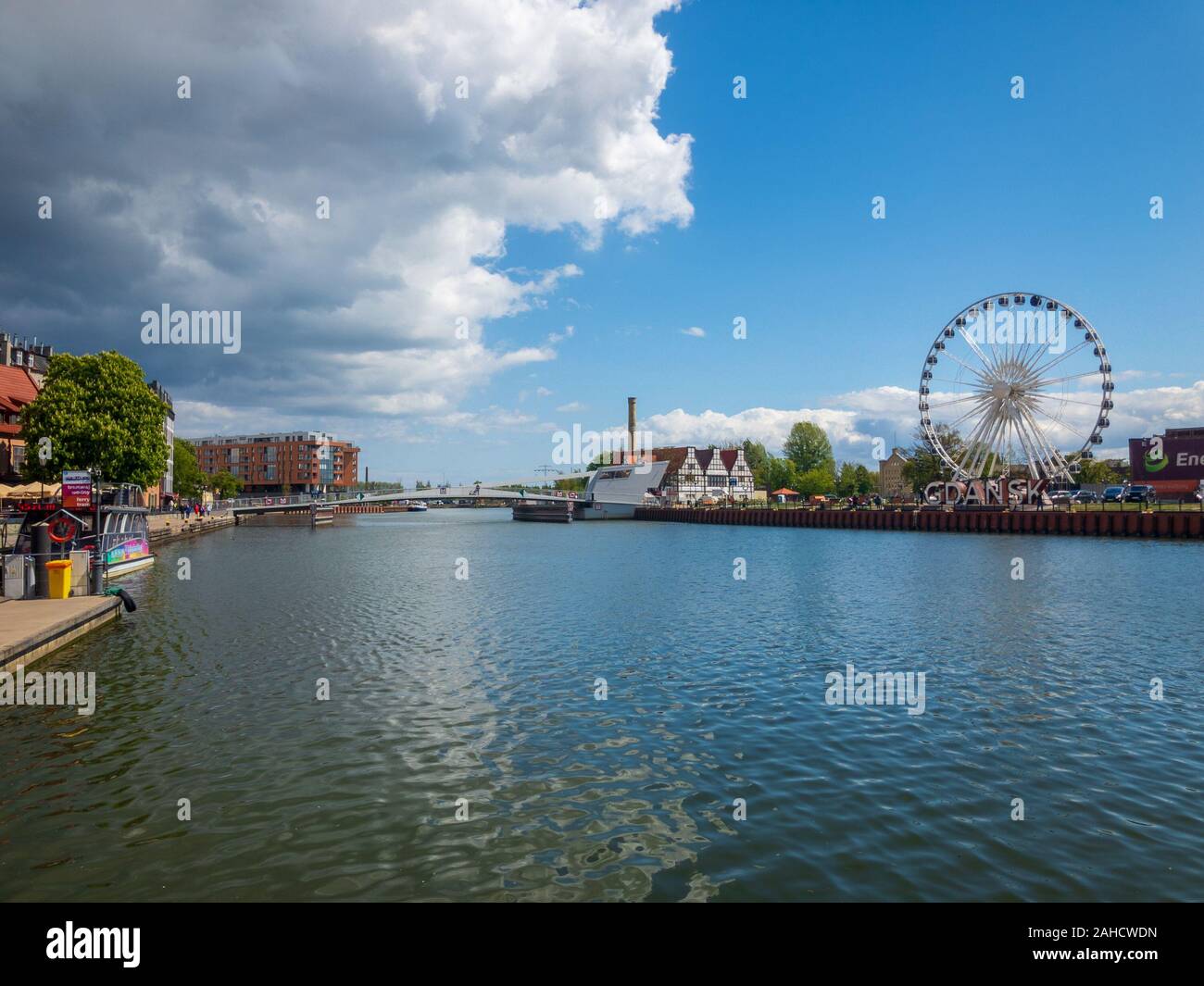 Gdansk panoramic wheel hi-res stock photography and images - Alamy
