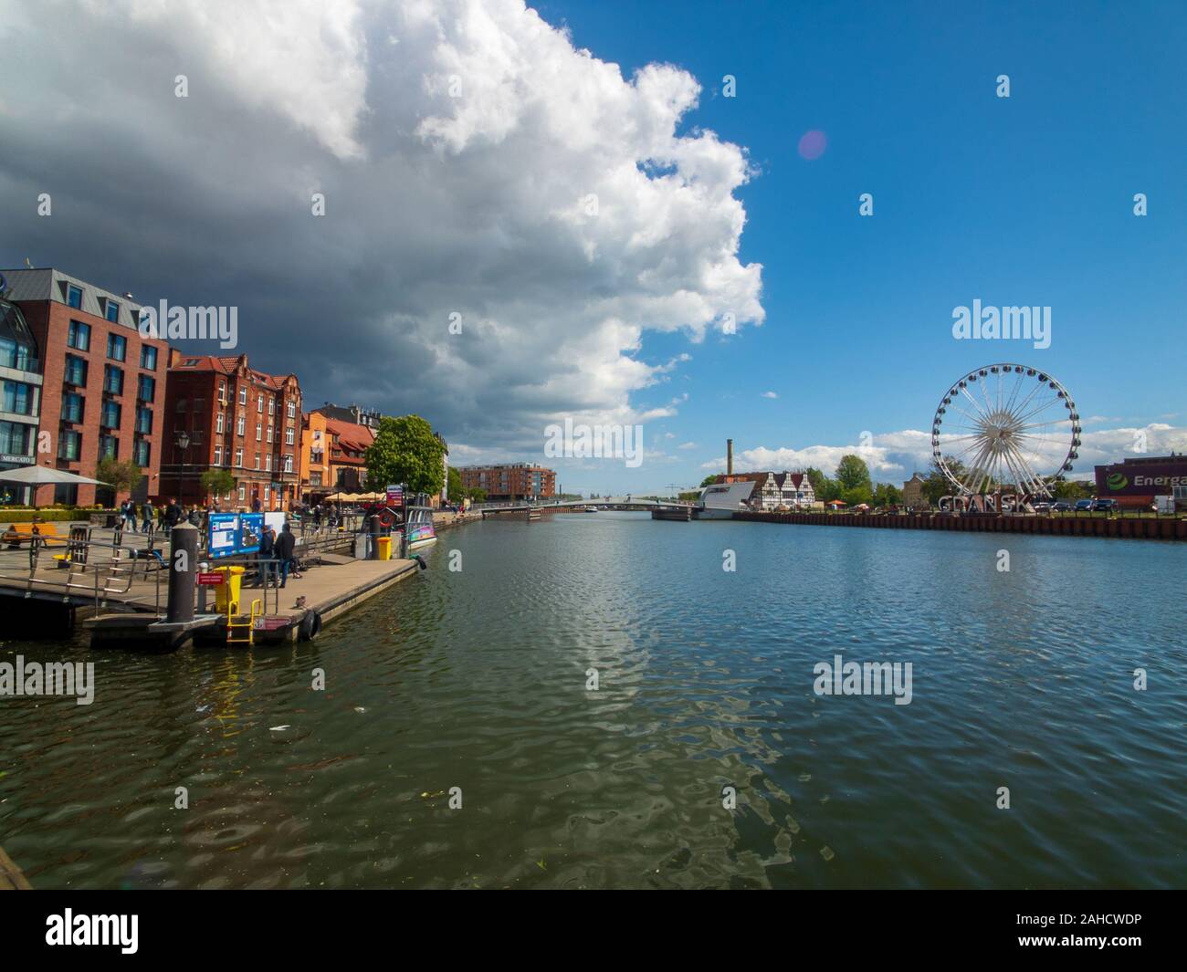 Gdansk panoramic wheel hi-res stock photography and images - Alamy