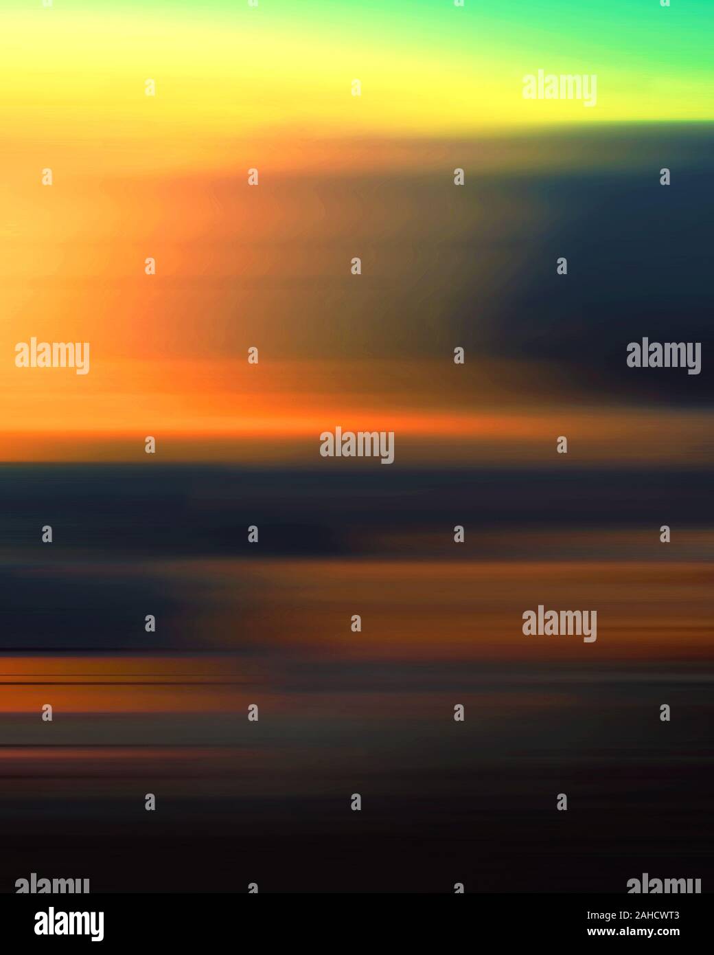 The colors of the sunset in my way of art Stock Photo - Alamy