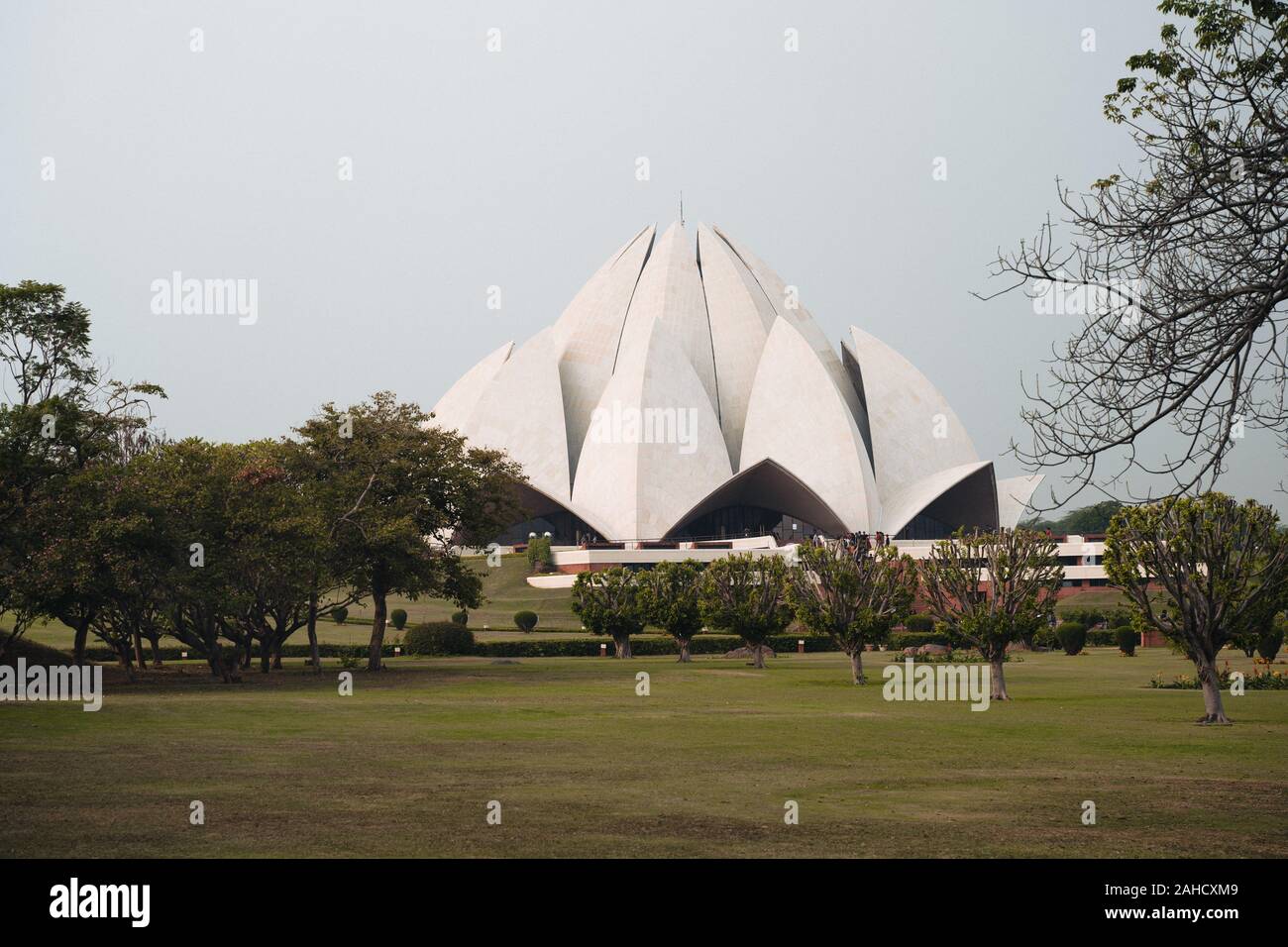 New Delhi, India - December 14, 2019: Lotus Temple, a Bahai House of ...