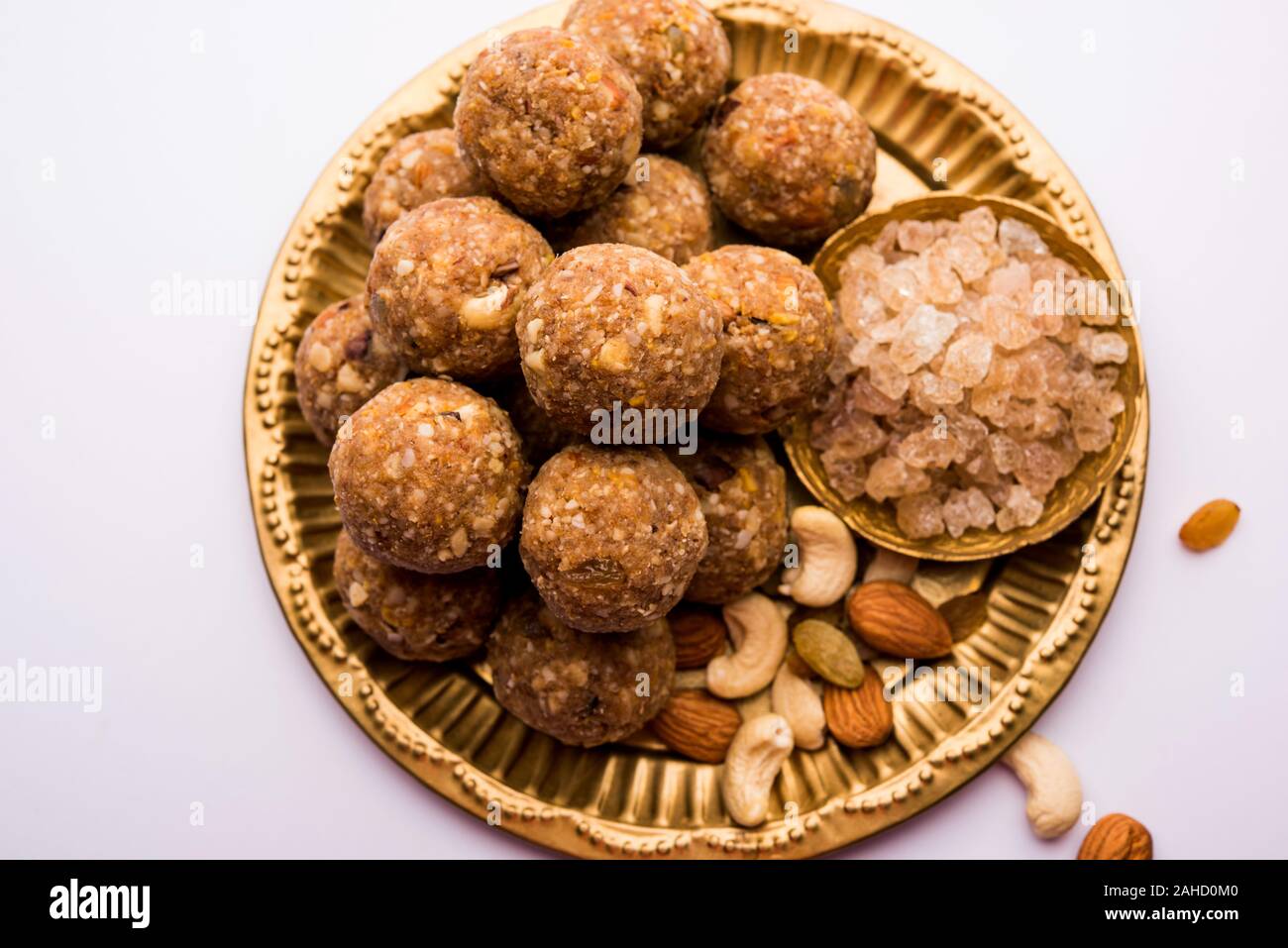 sweet Dink laddu also known as Dinkache ladoo or gond ke laddoo made ...
