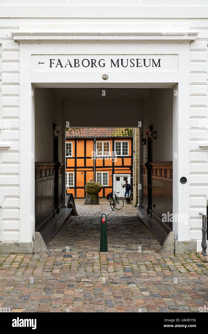 Faaborg Museum in Faaborg, Funen, Denmark Stock Photo - Alamy