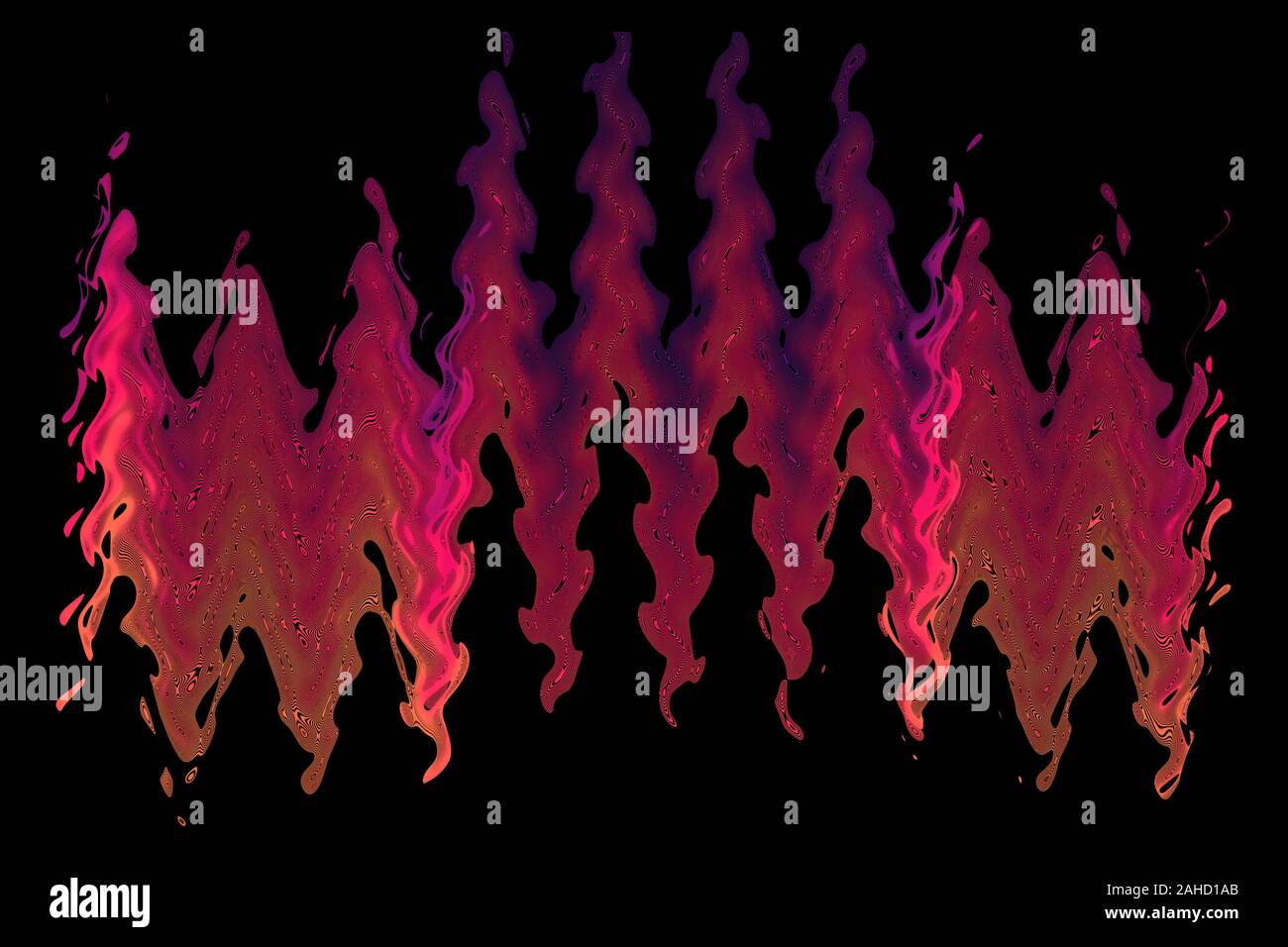 Wavy flame hi-res stock photography and images - Alamy