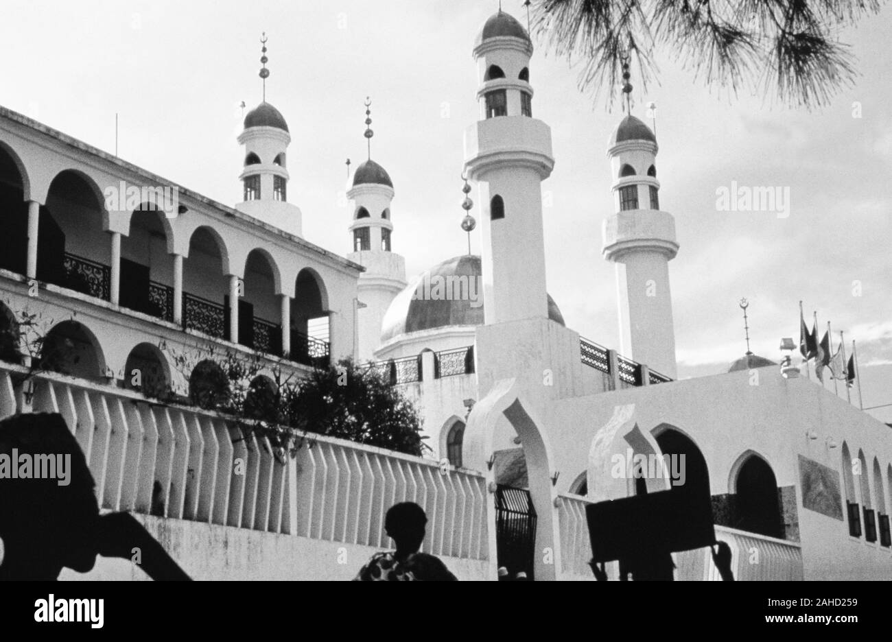 Comores: The Mosque and Mausoleum in Morono on Anjouan Island in the ...
