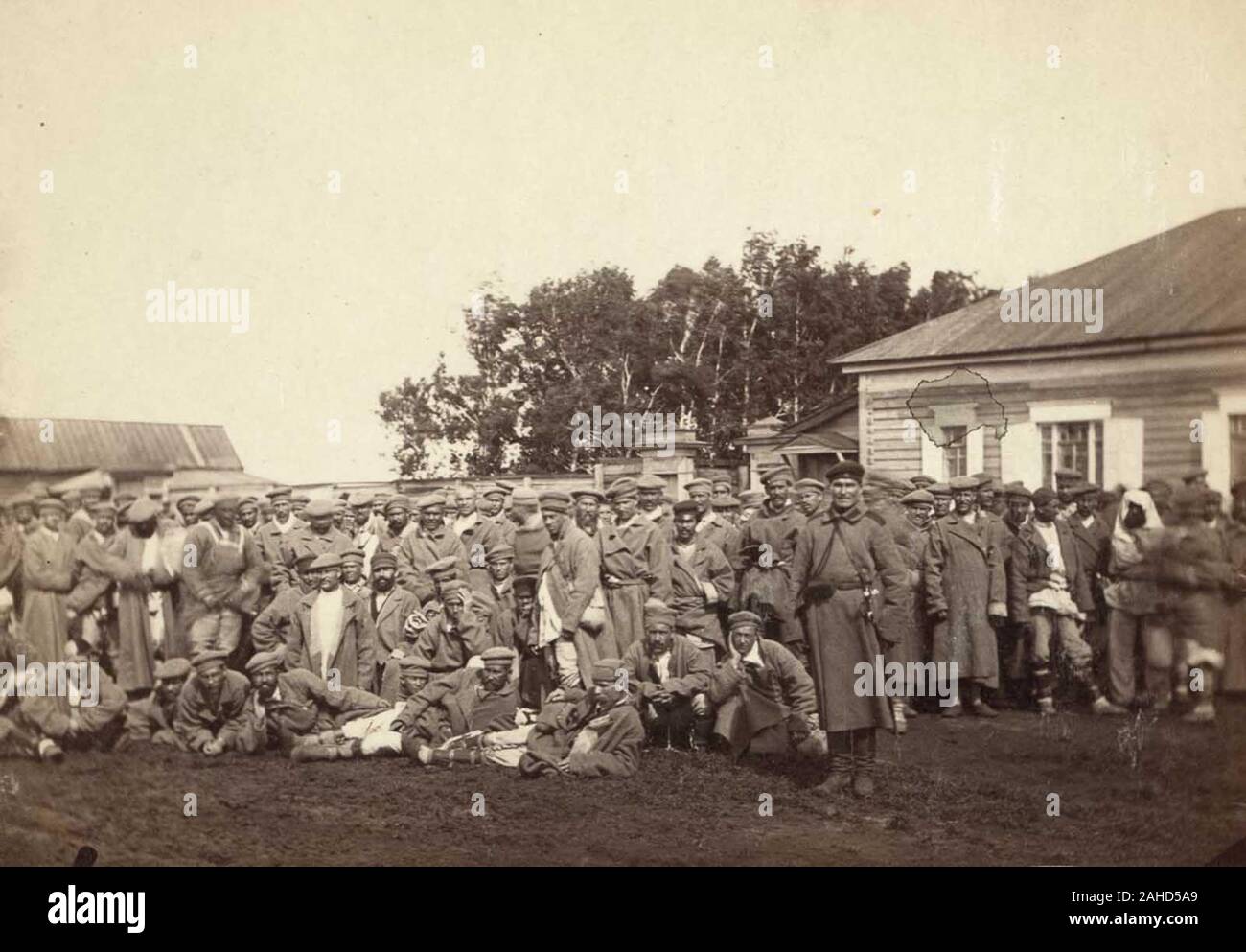 exiles and convicts of Tsarists Russia, 1885 Stock Photo - Alamy
