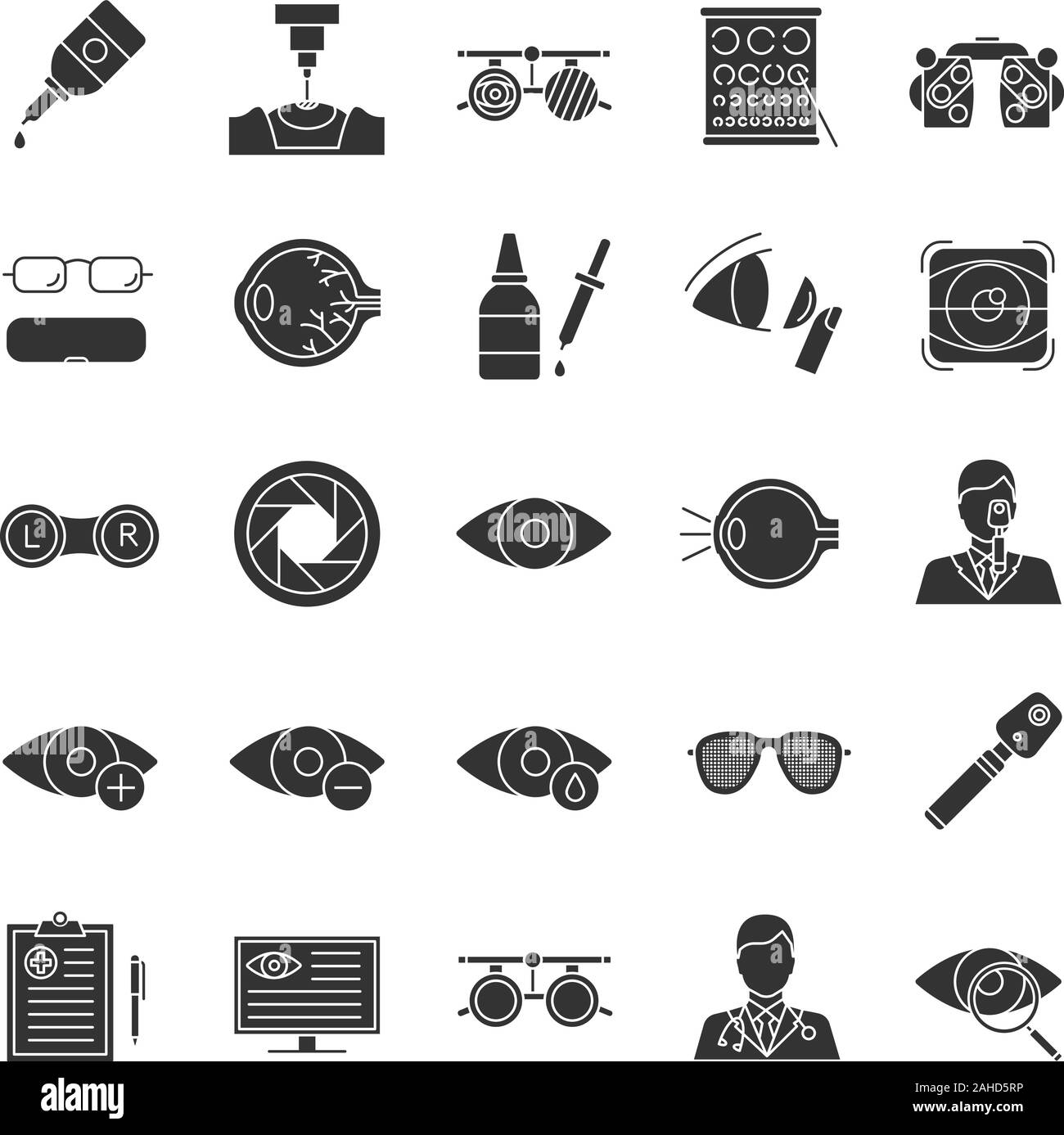 Ophtalmology vector vectors hi-res stock photography and images - Alamy