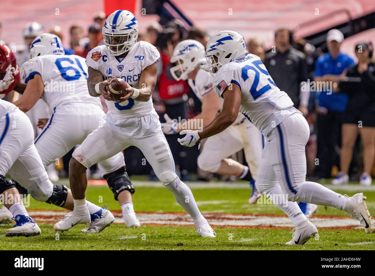Phoenix, Arizona, USA. 27th Dec, 2019. Air Force Falcons quarterback ...