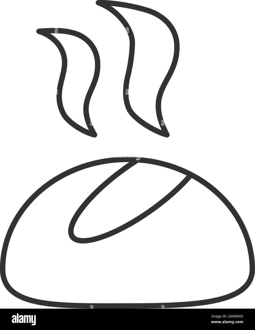 Round bread loaf Black and White Stock Photos & Images - Alamy