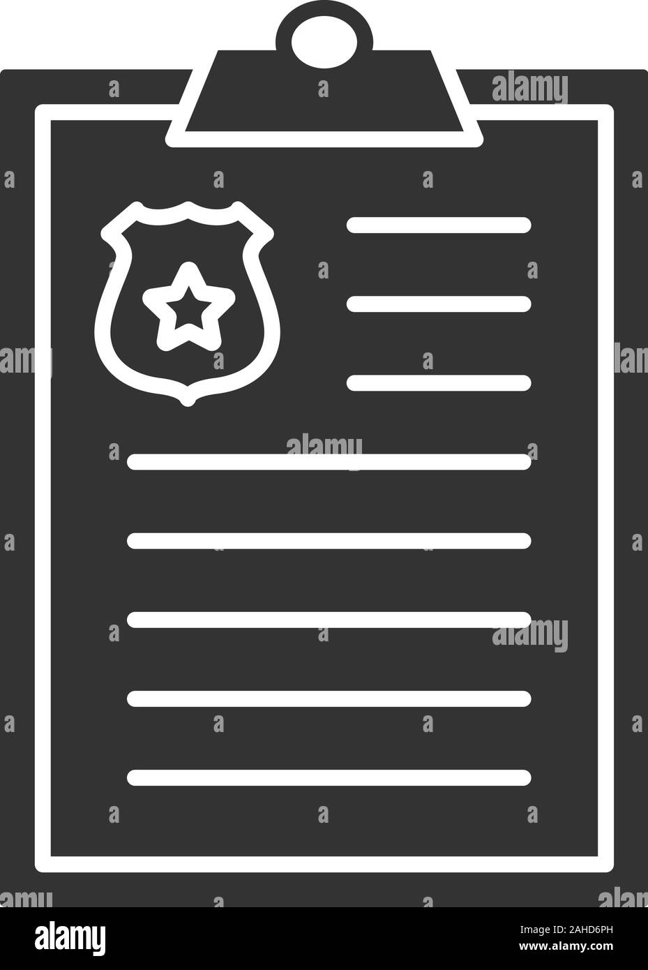 Sheriff report Stock Vector Images - Alamy