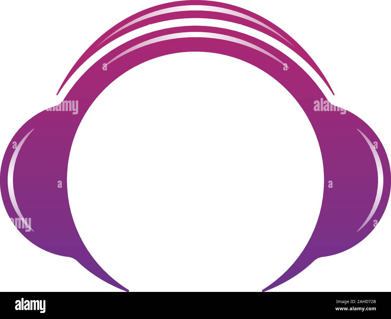 Abstract headphones Stock Vector Images - Alamy
