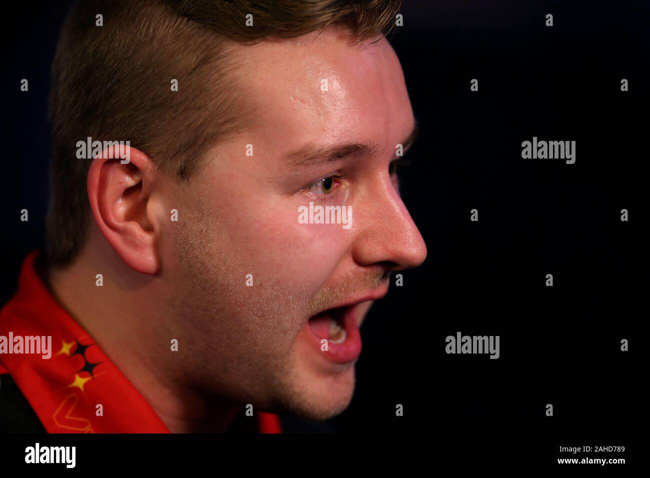 Dimitri Van den Bergh after winning during day thirteen of the William ...