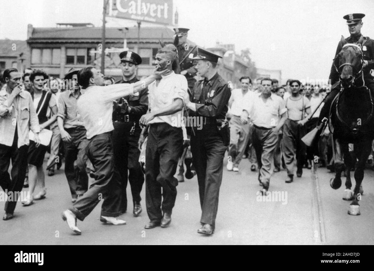 1940s detroit Black and White Stock Photos & Images - Alamy