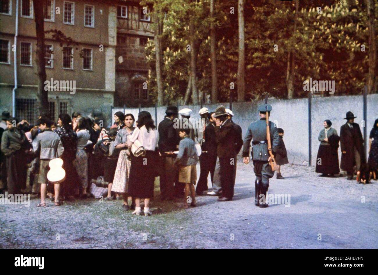 Deportation of the Roma people from Nazi Germany, 1938-1940 Stock Photo ...