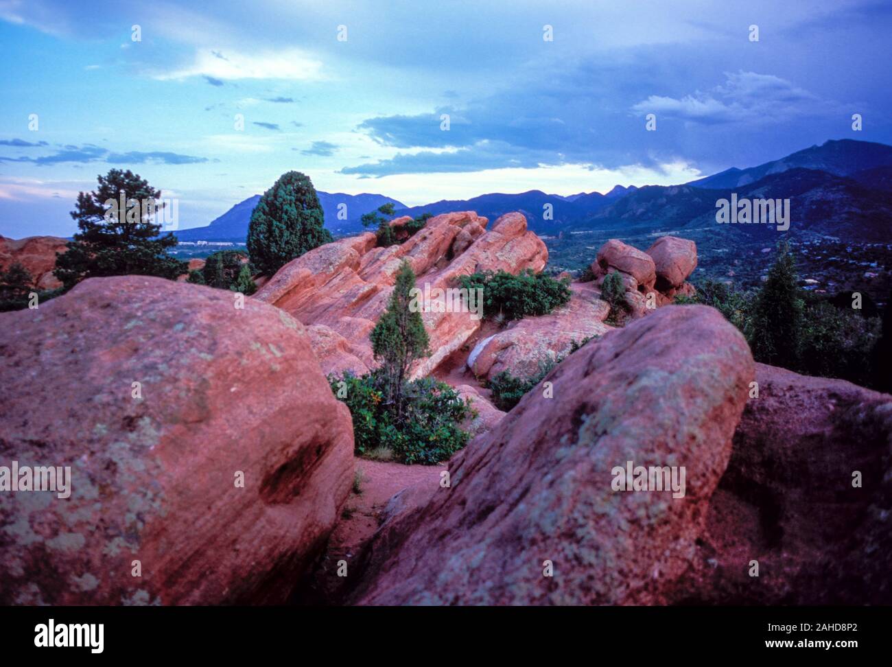 Garden of the Gods, Manitou Springs, Colorado Stock Photo - Alamy