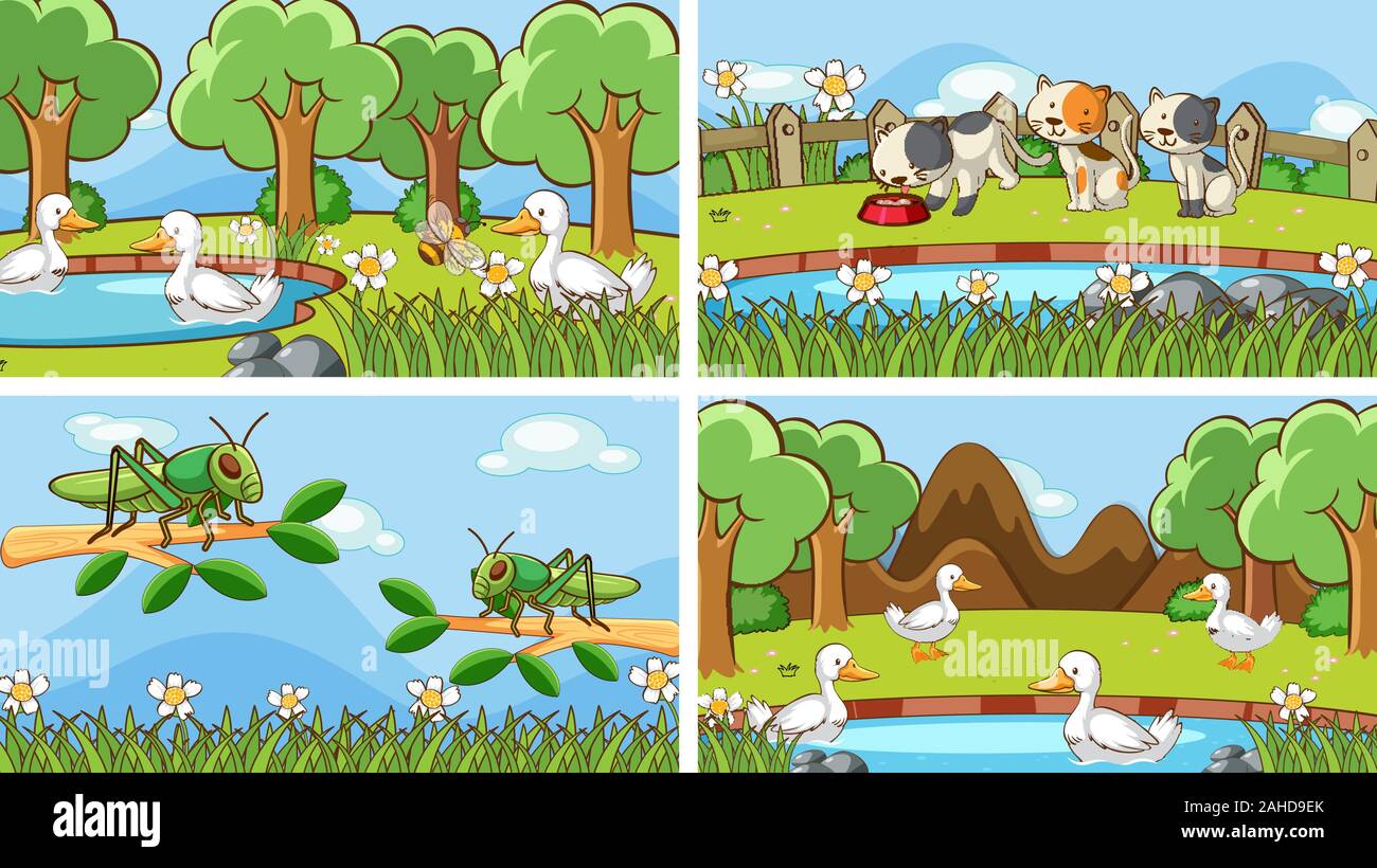 Cricket duck Stock Vector Images - Alamy