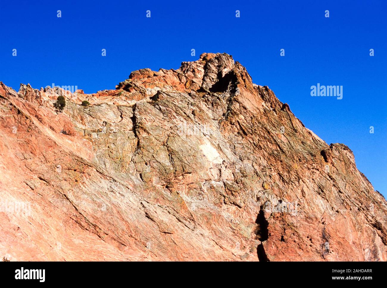 Cathedral Spires, Garden of the Gods, Manitou Springs, Colorado Stock ...