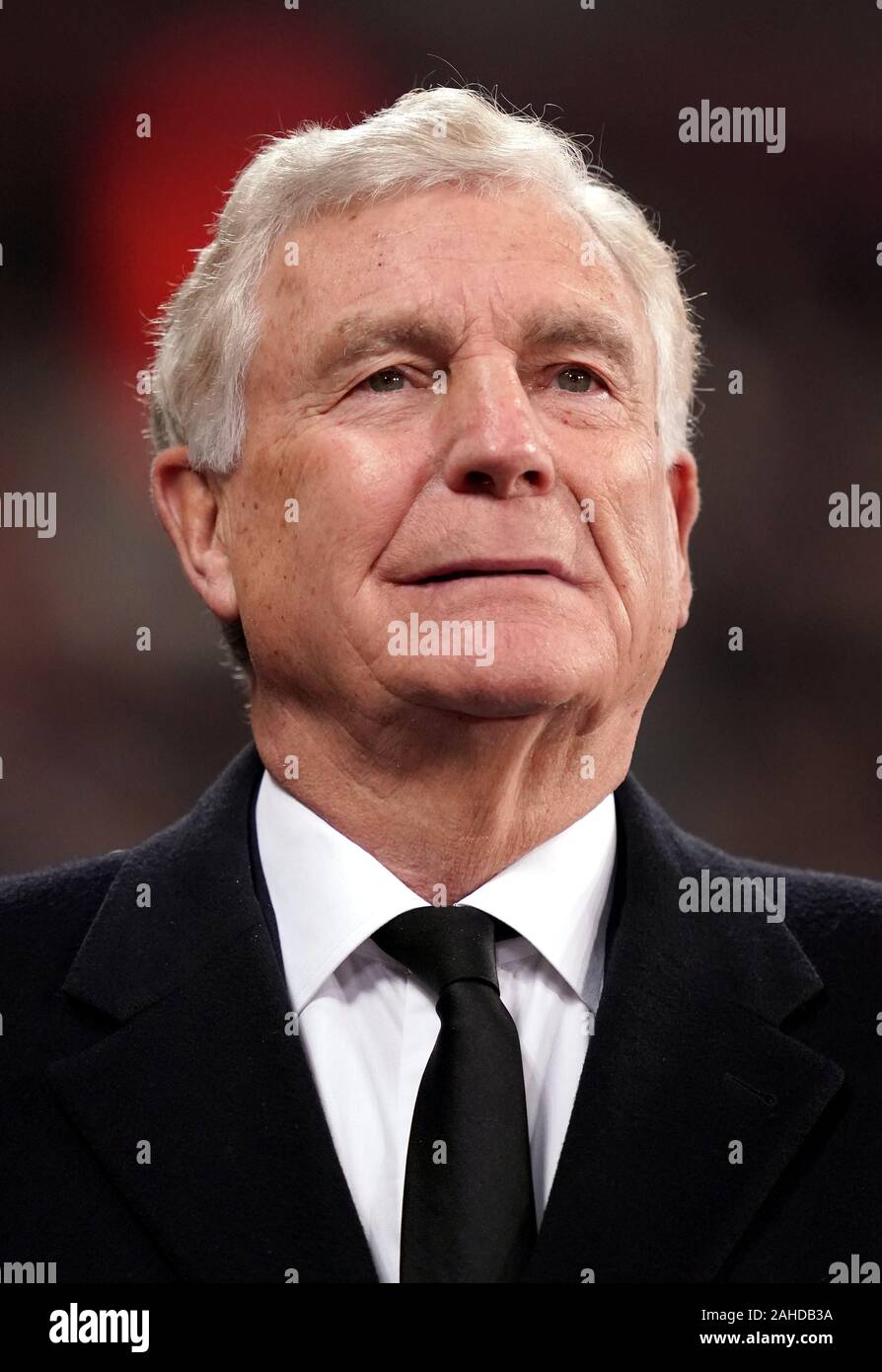 Sir Trevor Brooking during the Premier League match at London Stadium ...