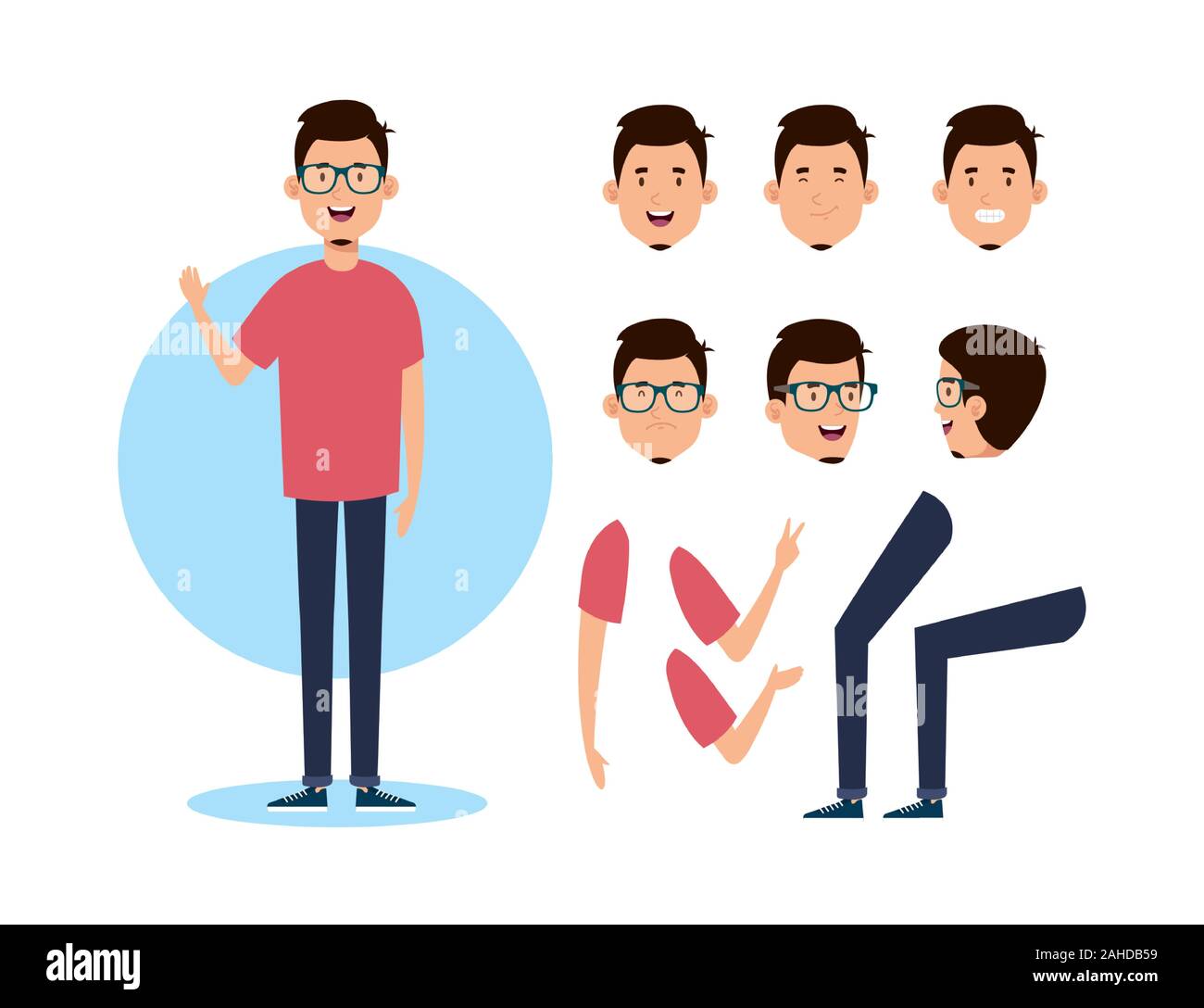 Arms parts of the human body Cut Out Stock Images & Pictures - Alamy