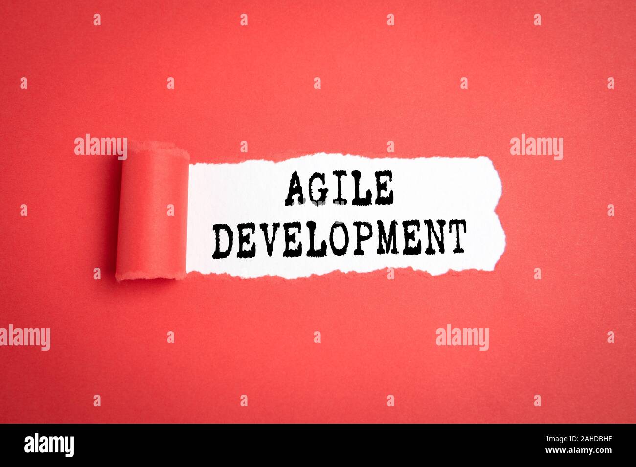 Agile software development text hi-res stock photography and images - Alamy