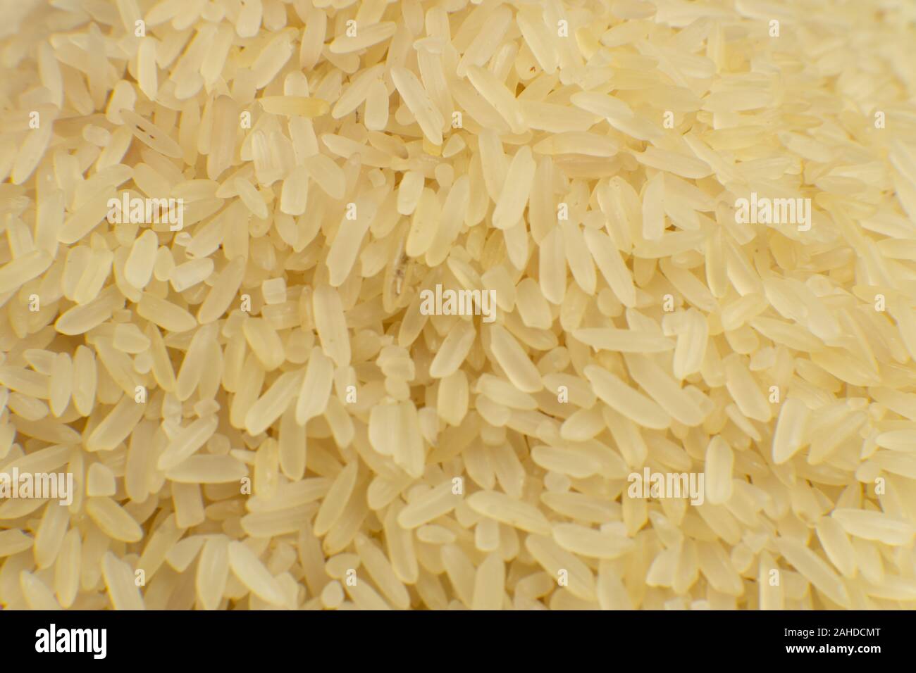 Long grain white rice background. Macro, closeup. Rice texture. Top ...