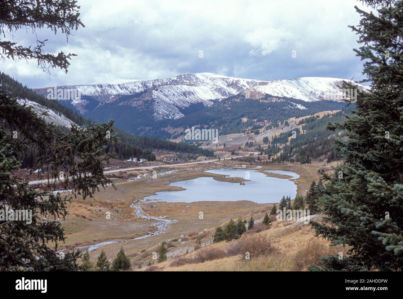 Pass Lake, Loveland Pass, Colorado Stock Photo - Alamy