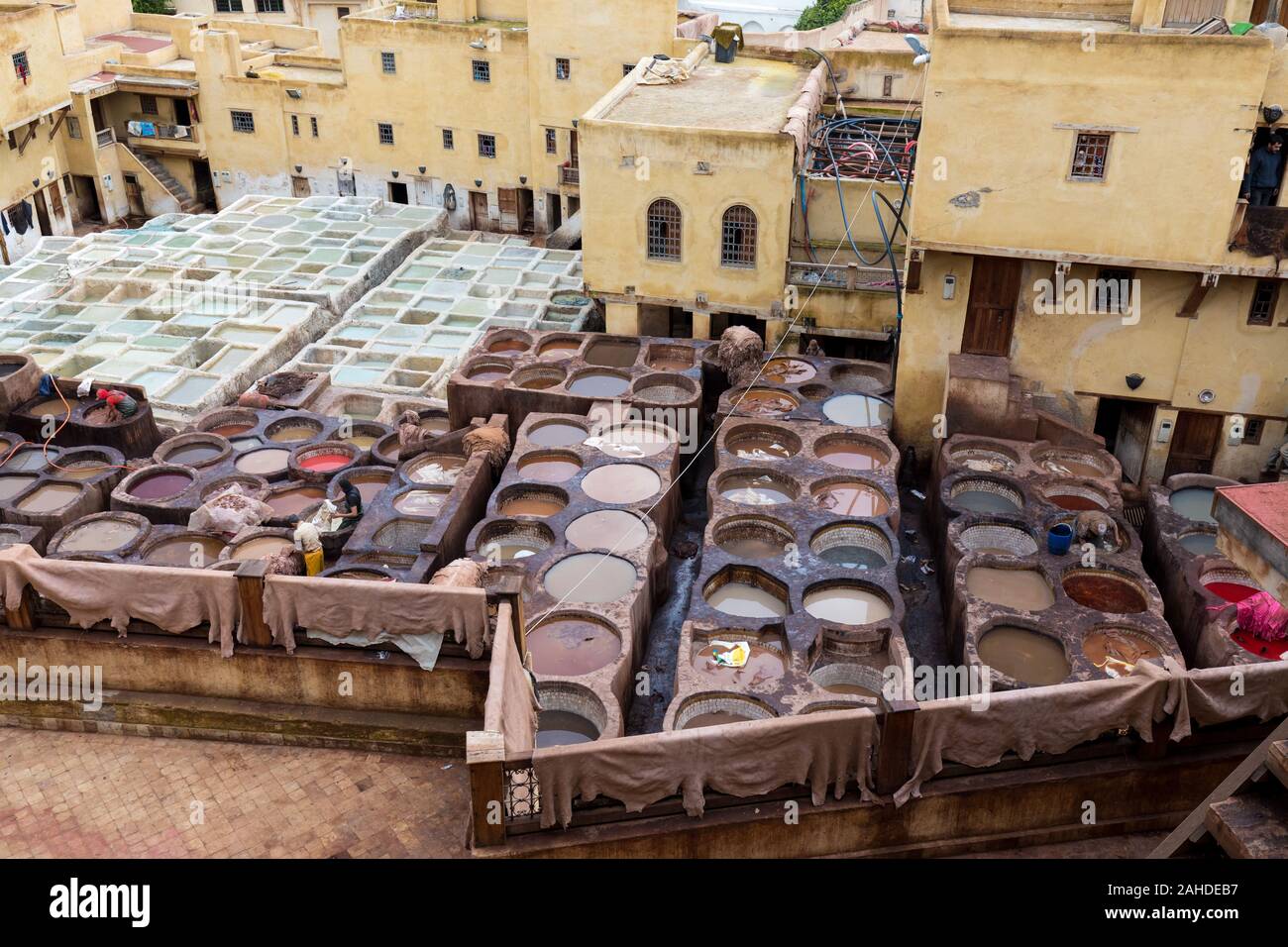 Fes is one of the imperial cities. Famous for its tanneries. The old ...